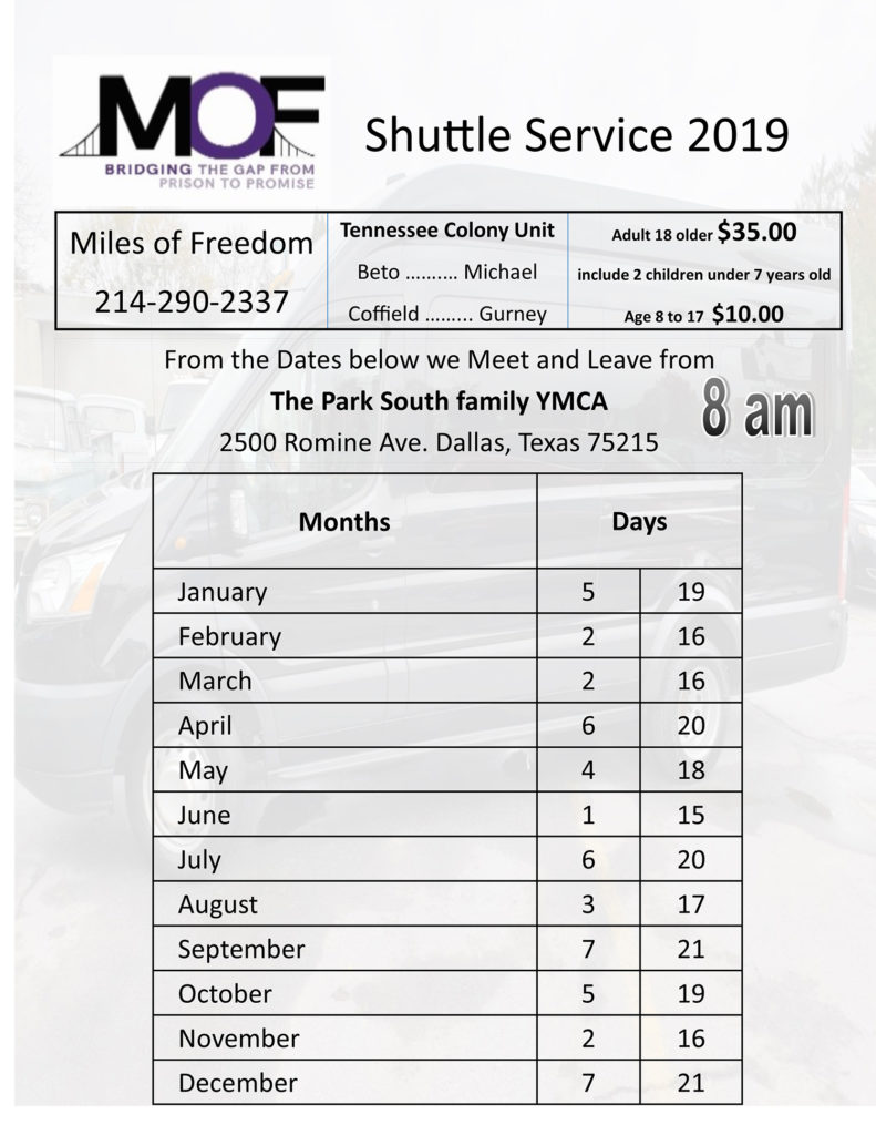 Shuttle Service MOF